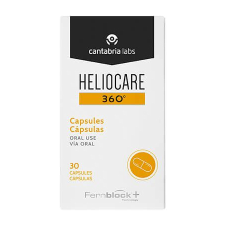 Heliocare 360 Oral Capsules, 30 Capsules 15G (with free gift) | Shopee ...