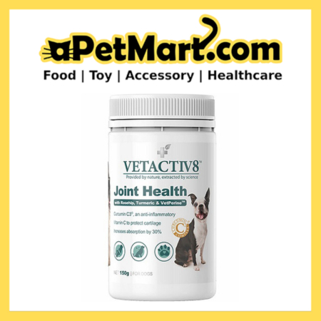 VETACTIV8 JOINT HEALTH SUPPLEMENTS FOR DOGS 150G | Shopee Singapore