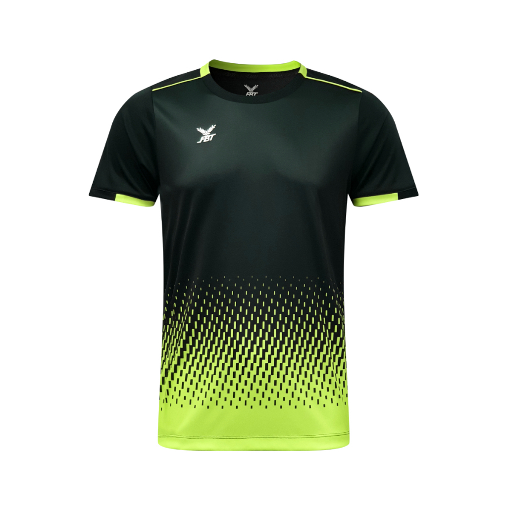 FBT SPORTS JERSEY UNISEX #SA1017 [BLACK/LIME GREEN] | Shopee Singapore