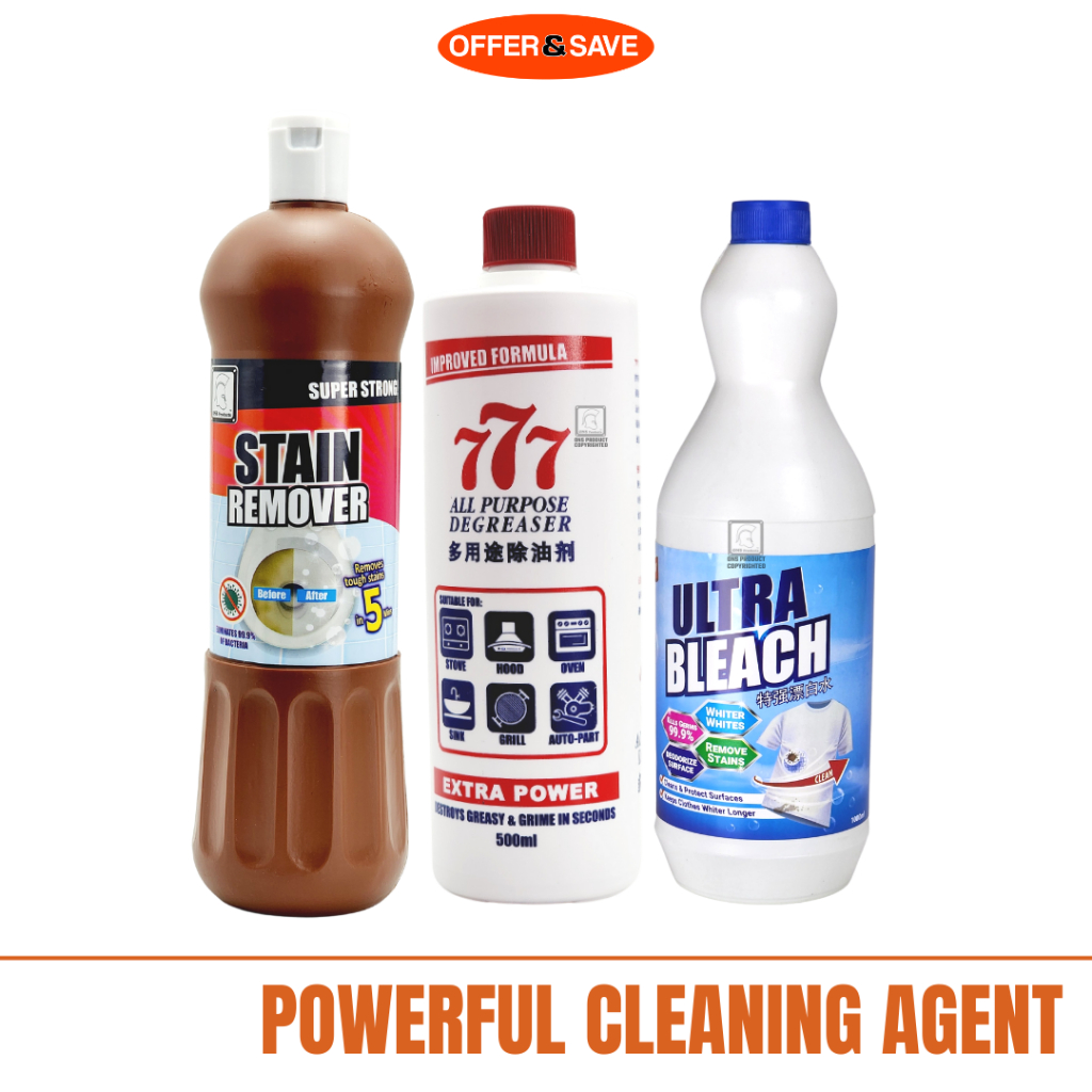 ONS Toilet Cleaner Stain Remover Heavy Duty Degreaser Bleach | Shopee ...