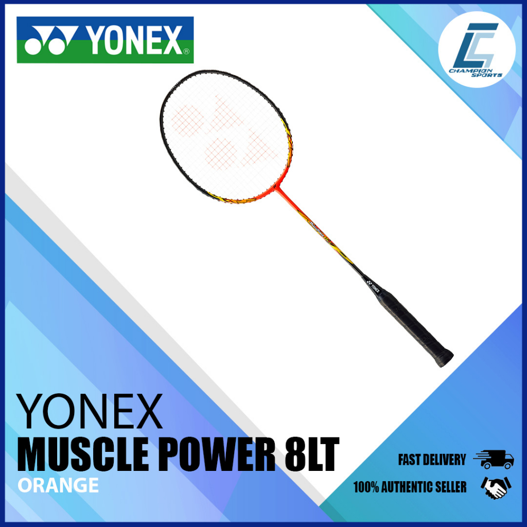 Yonex Muscle Power 8LT Badminton Racket (3U5) (MP8LTGE) (QQ2/RO) | Shopee Singapore