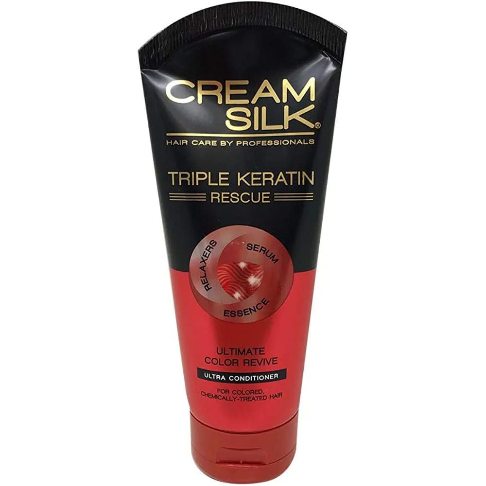 Cream Silk Triple Keratin Rescue Ultimate Color Revive Ultra ...
