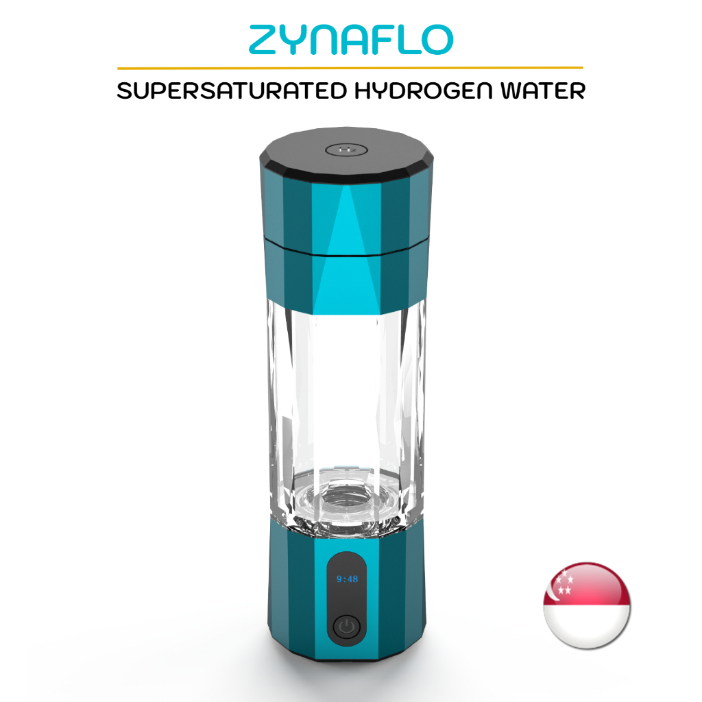 ZYNAFLO Hydrogen Water Bottle Generator V3.0 | More Than 5000+ PPB ...