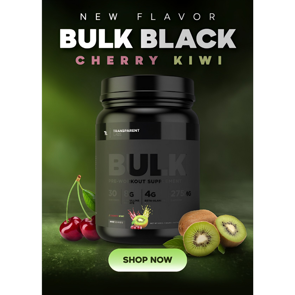 High-Stim Pre Workout - Transparent Labs Bulk Black Pre-workout ...