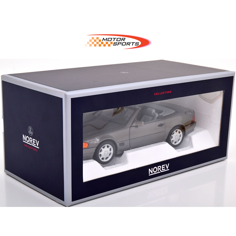Norev 1/18 Mercedes 500 SL (R129) 1989 Grey Metallic 1:18 | Shopee ...