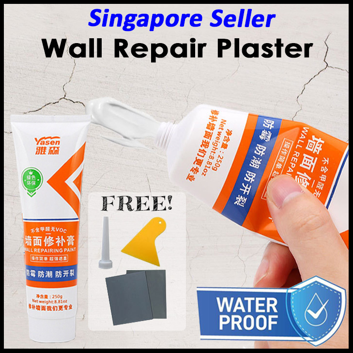 【SG SELLER】 ️Wall Repair Paste ️Waterproof Anti-Mold Plaster Drywall ...