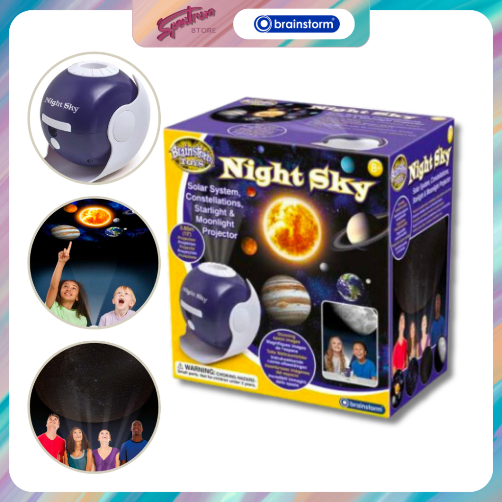 BRAINSTORM TOYS | Space Illuminated | Night Sky - Solar System ...