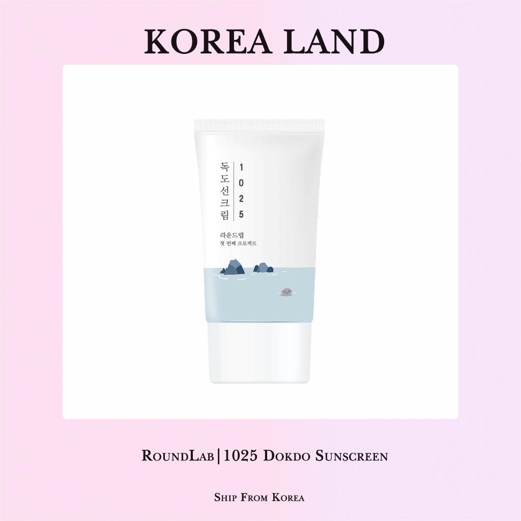 RoundLab | 1025 Dokdo Sunscreen SPF 50+PA++++ (50ml) | Shopee Singapore