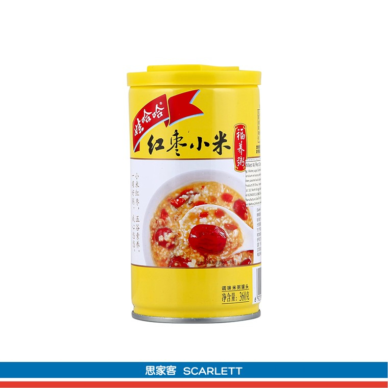 Wahaha Eight Treasures Porridge (Ba Bao Zhou) Series 娃哈哈八宝粥系列 360g ...