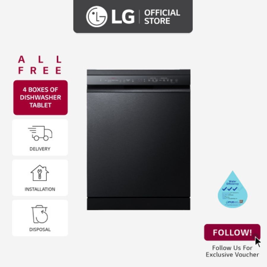 [New] LG DFC425FM 14 Place Setting in Matt Black | Shopee Singapore