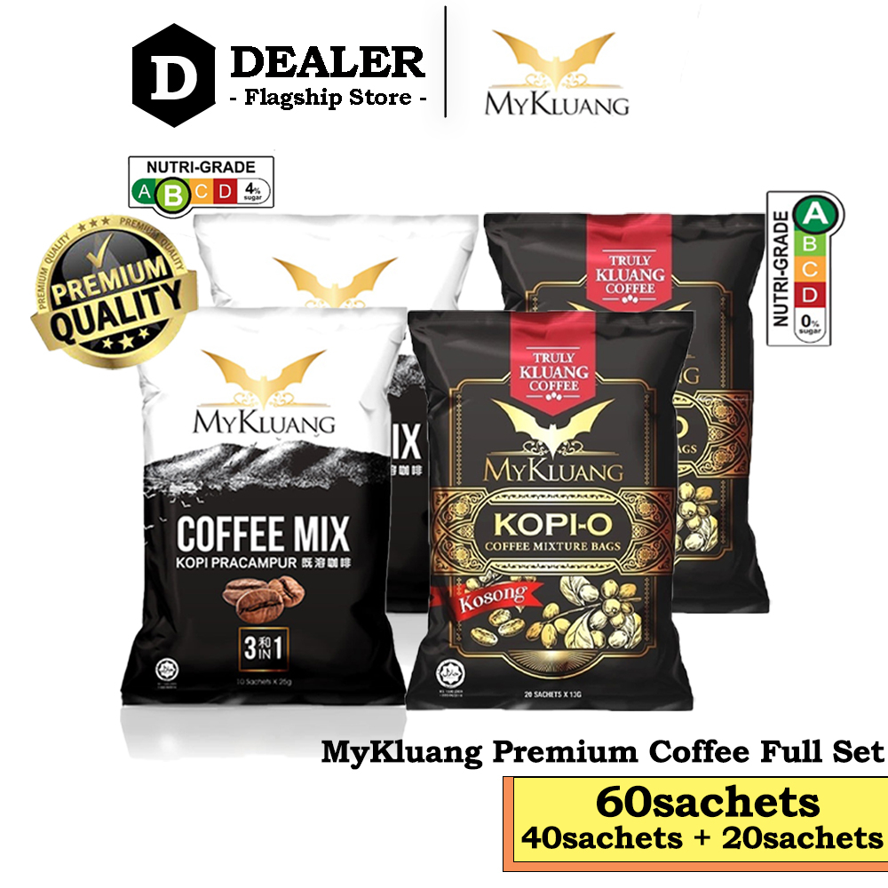 MyKluang Premium Traditional FullSet Coffee [Coffee 3in1 Coffee (10 ...