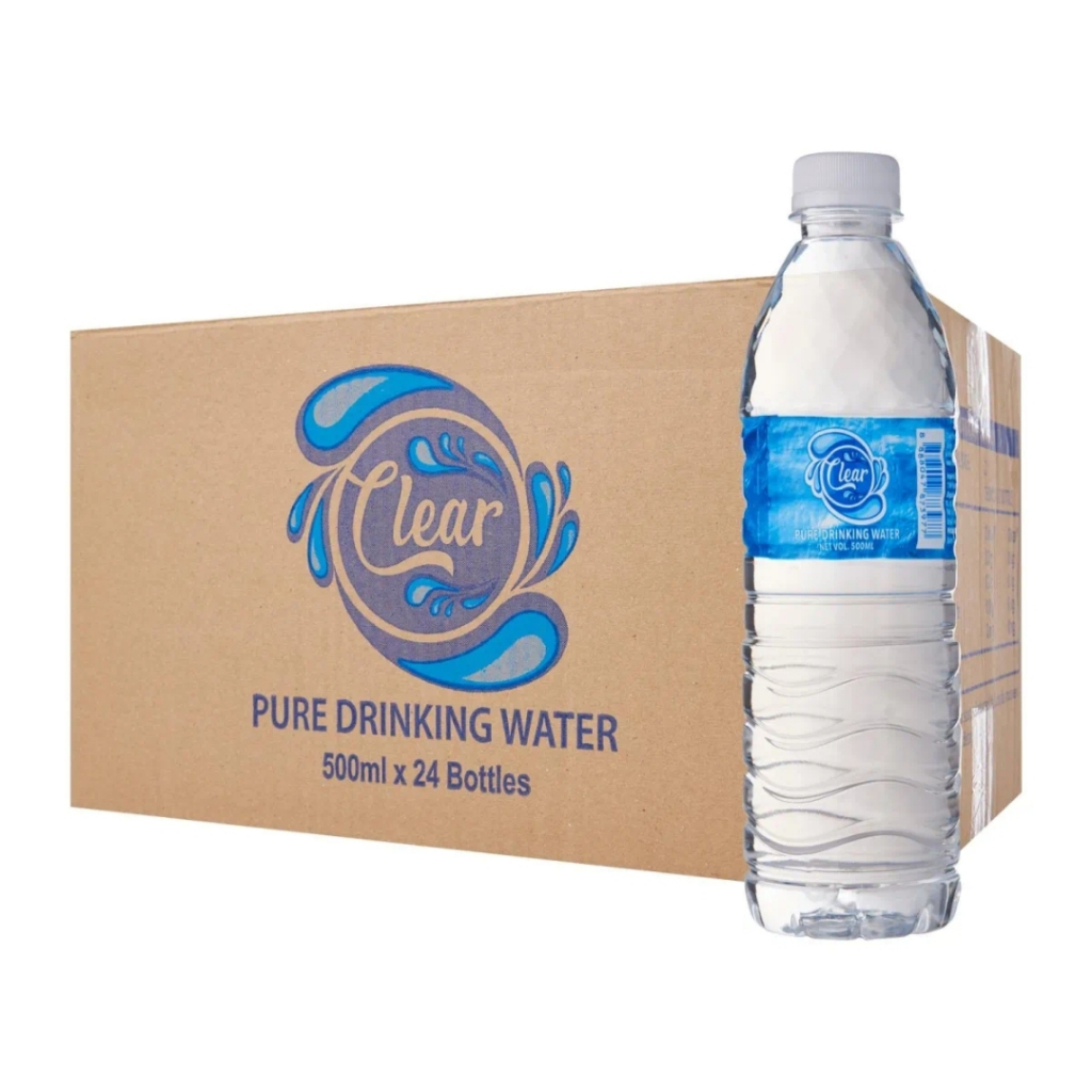 CLEAR Pure Drinking Water(24's x 500ml) | Shopee Singapore