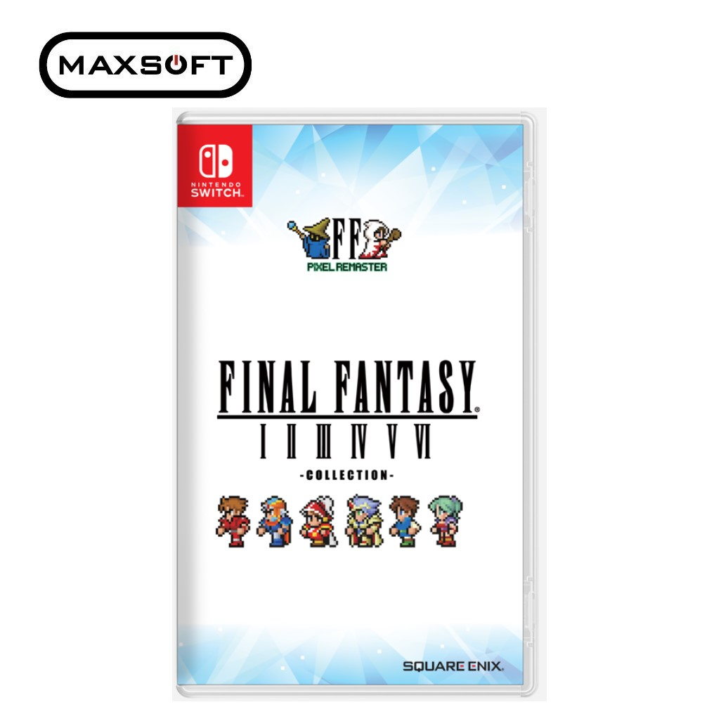 Final Fantasy I-VI Pixel Remaster Collection - Nintendo Switch | Shopee ...