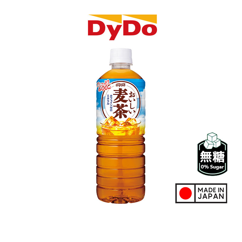 DyDo Oishii Mugicha Barley Tea (600ml) | Japanese 100% Real Brewed Tea | No Sugar | Japan | おいしい ...