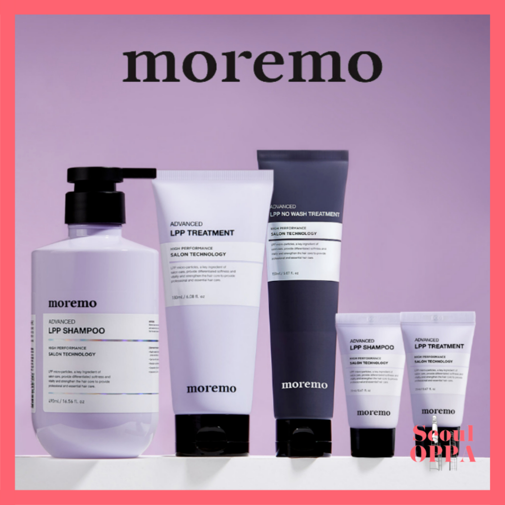 [Moremo] Advanced LPP Treatment, Shampoo Set Damage Hair Care Premium Scalp Conditioner Frizzy ...