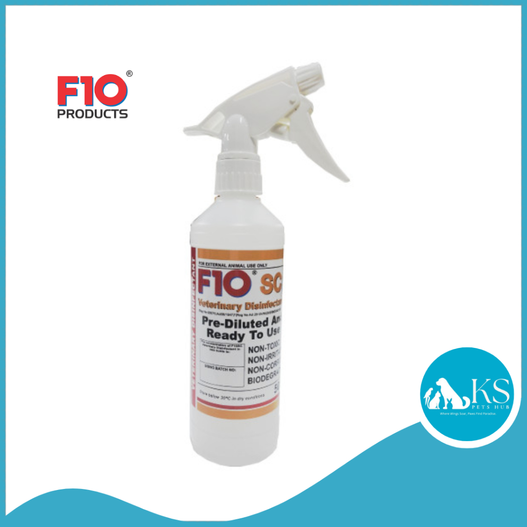 F10 SC Veterinary Disinfectant Pre-Diluted Ready To Use 500ml | Shopee ...