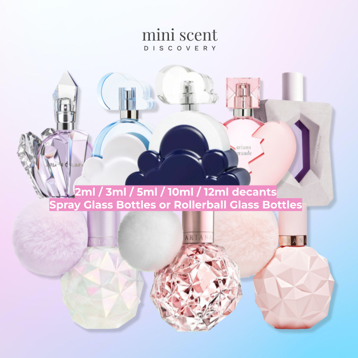 Ariana Grande EDP Decants - Cloud 2.0, Cloud, Ari, Moonlight, Thank You ...