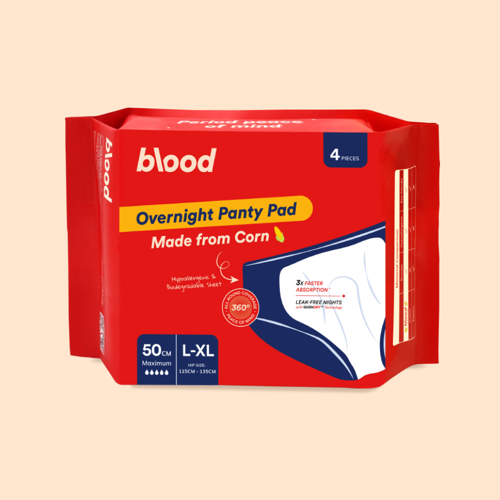 Blood Overnight Panties Sanitary Pads [Suitable as Maternity Pad ...