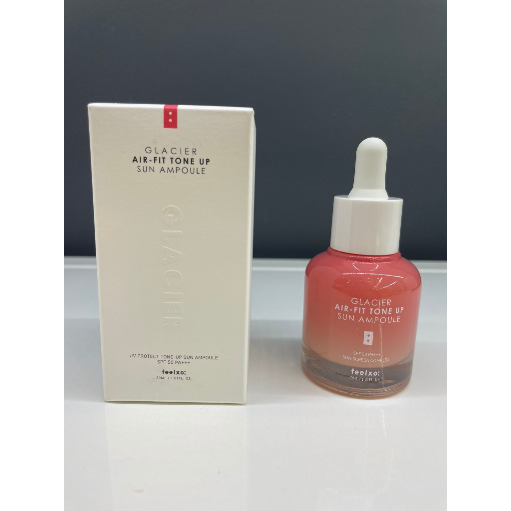 Feelxo Glacier AirFit Tone Up Sun Ampoule SPF50PA 30ML | Shopee Singapore