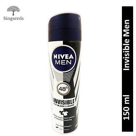 Nivea Men Invisible for Black White Mark Protection 48H Anti-Perspirant ...