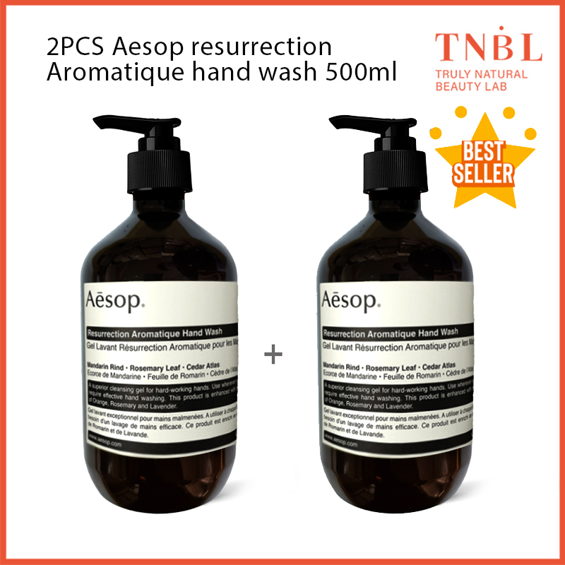 2 PCS Aesop Reverence/resurrection Aromatique Hand Wash 500ml | Shopee ...