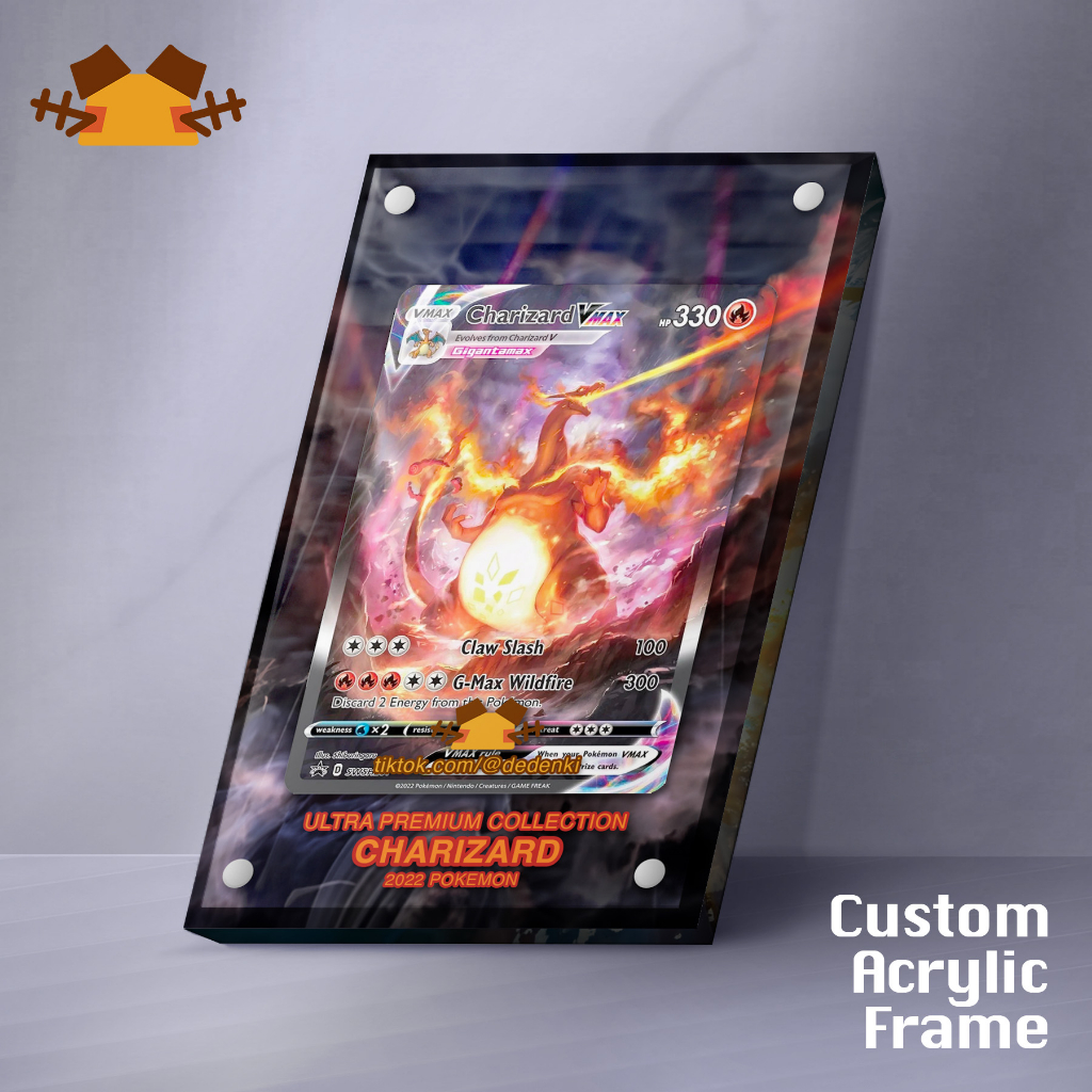Charizard VMax Custom Acrylic Frame | Shopee Singapore