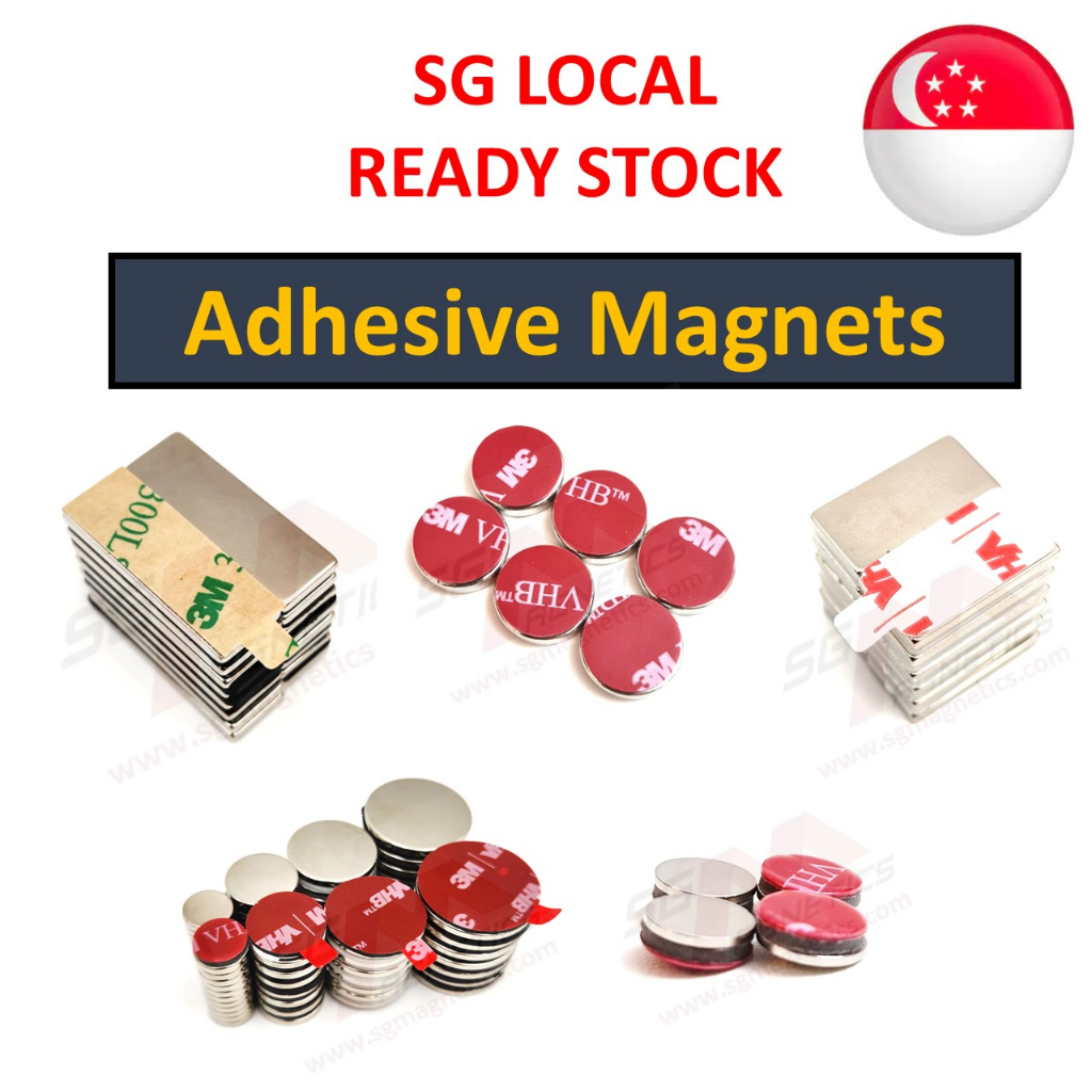 Magnets Adhesive Tape Neodymium Strong 3M Adhesives Magnetic Tapes 5952 ...