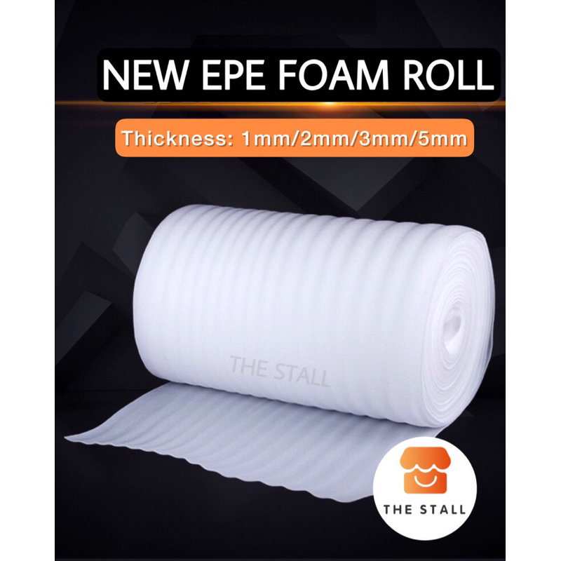 EPE Foam Roll / 1mm-5mm Plain Polyethylene Foam Wrap / Fragile Item ...