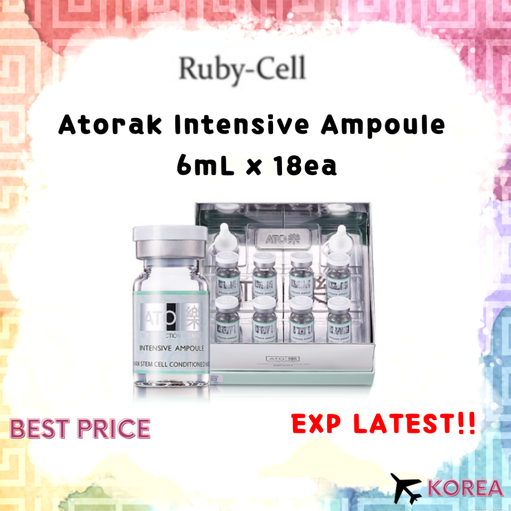 Ruby Cell Atorak Intensive Ampoule 6mL x 18ea / Ruby-cell rubycell ...