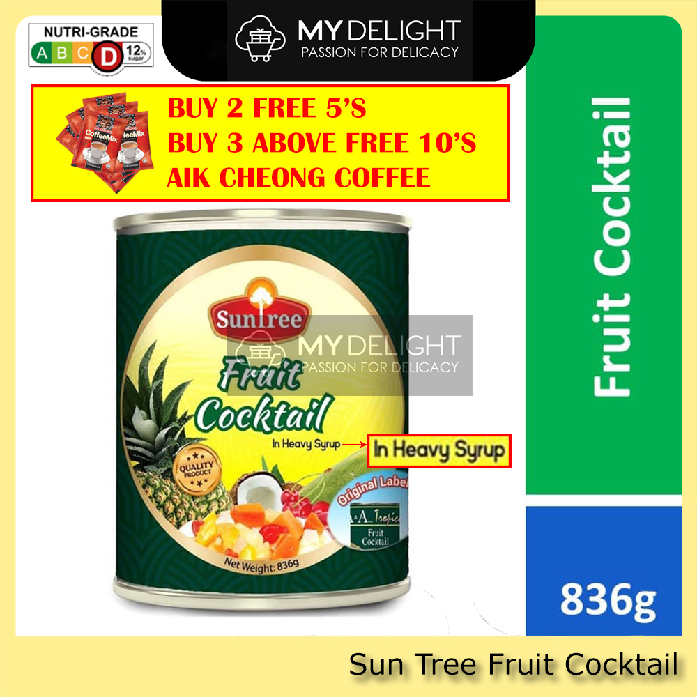 Sun Tree Fruit Cocktail Heavy Syrup 836g | Shopee Singapore
