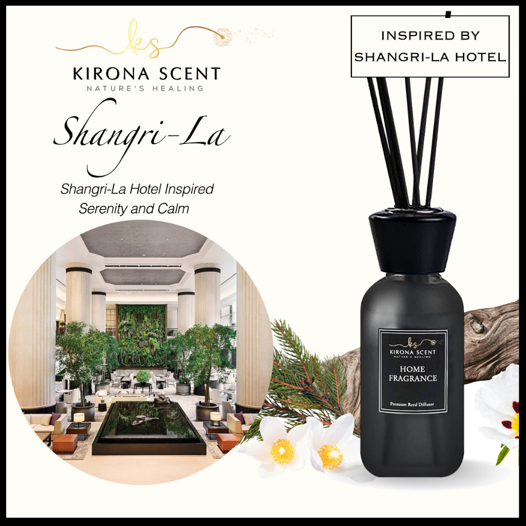Shangri-La Hotel Inspired Reed Diffuser. Hotel Scents & Shopping Mall ...