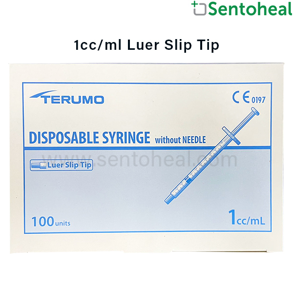 Terumo Syringes Luer Slip Tip/ Lock Tip/ Catheter-tip/ Luer Eccentric - 1cc - 50cc/ 1ml - 50ml ...