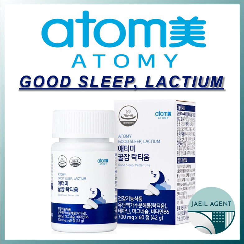 [ATOMY] GOOD SLEEP, LACTIUM / 60ea / Health functional food / Korean ...