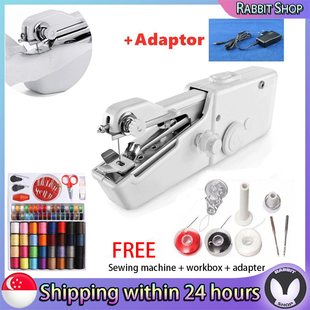 🔥🔥【SG READY STOCK】Sewing Machine Handheld Sewing Machine 11 Piece Set ...