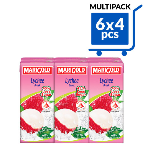 Marigold Lychee (Less Sugar) Packet Drink/Marigold Lychee (Less Sugar ...