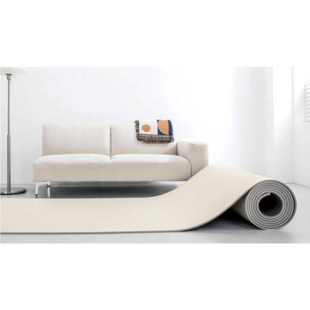 LOHOUSE Roll Mat PVC+PE 1.5CM Thickness Cushion Living Room Roll Mat ...