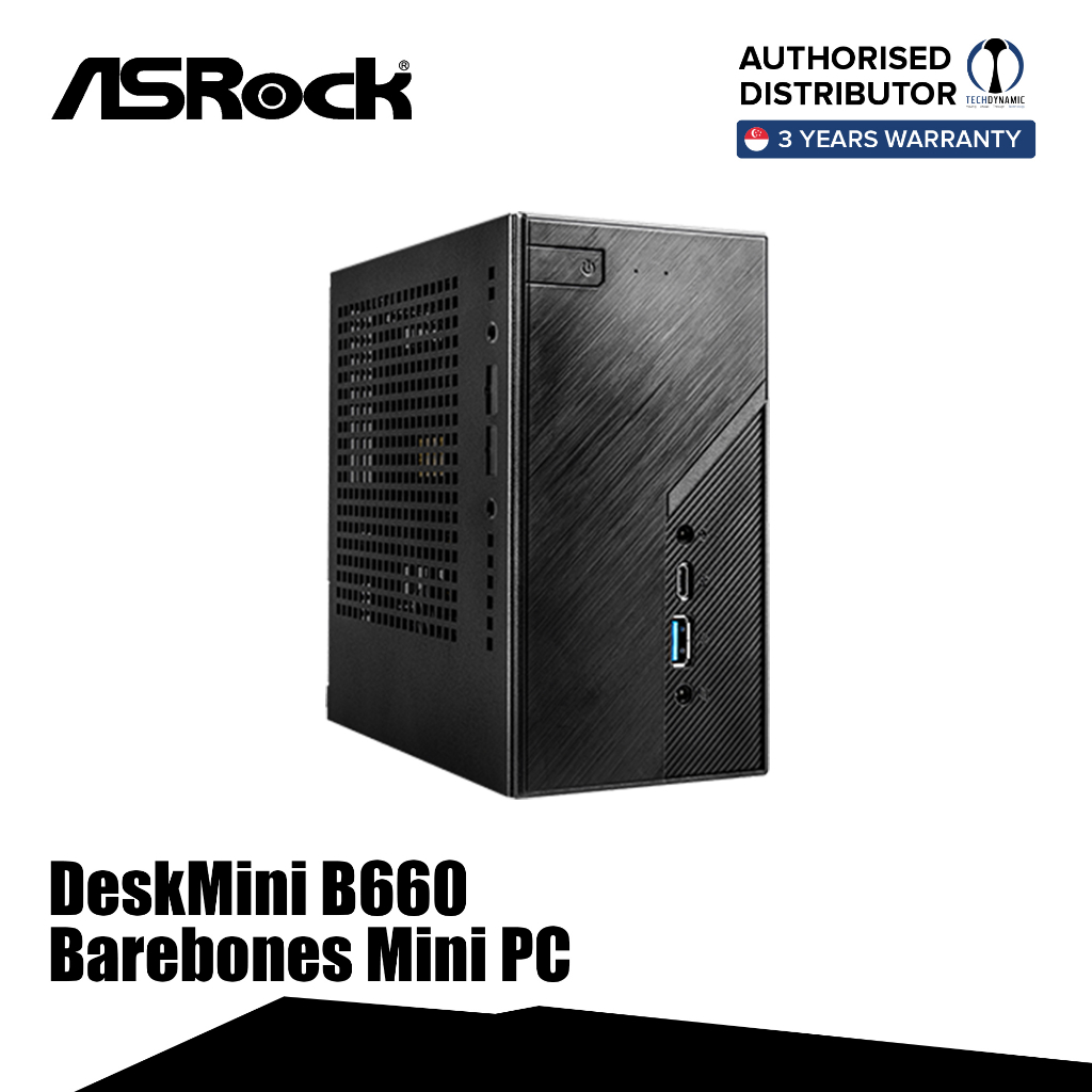 ASROCK DESKMINI B660 Barebones D4 | Shopee Singapore