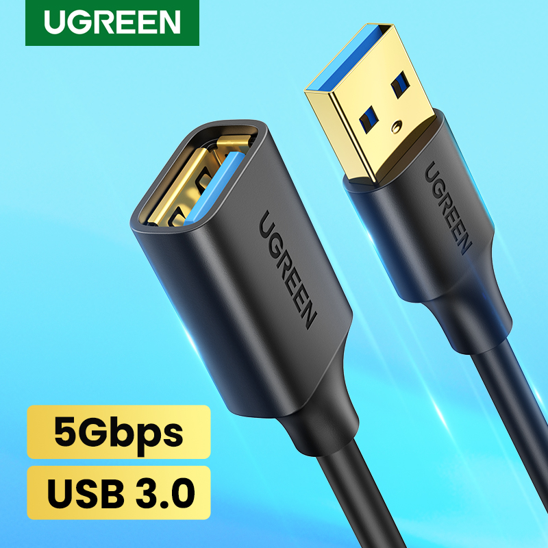UGREEN USB Extension Cable USB 3.0 Extender Cord Type A Male to Female Data Transfer | Shopee ...
