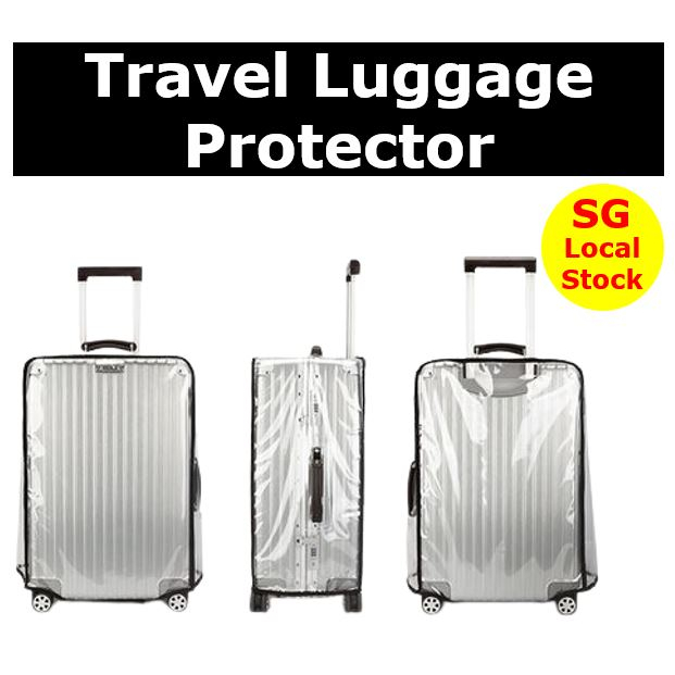Travel Luggage Protector Waterproof Transparent PVC Cover | Shopee ...