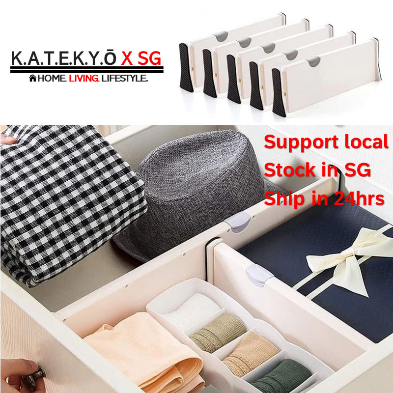 [KATEKYO X SG] Extendable Drawer Partition - Storage Divider Kitchen ...