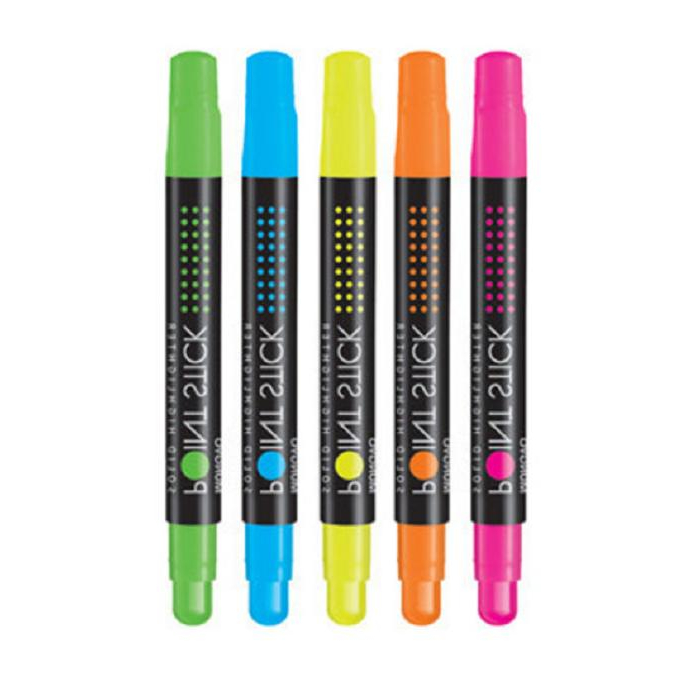 Mungyo Highlighter Gel Point Stick Solid Highlighter 5 Colours | Shopee ...