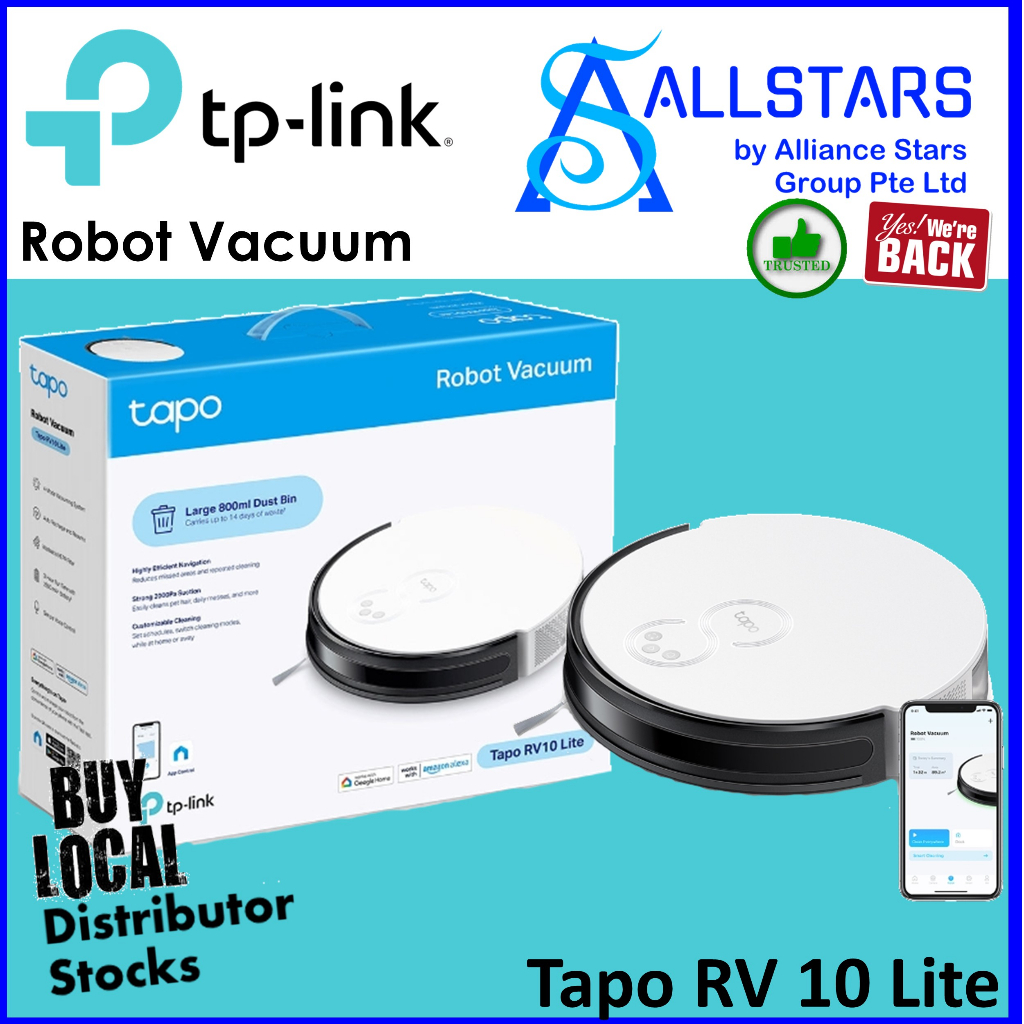 (ALLSTARS : We Are Back Promo) TPLink/ TPLink Tapo RV 10 Lite / Robot ...