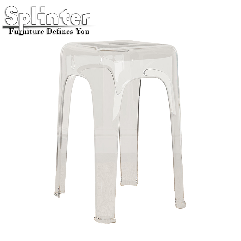 Splinter High Density Thick Plastic Designer Stool Chair Stackable ...