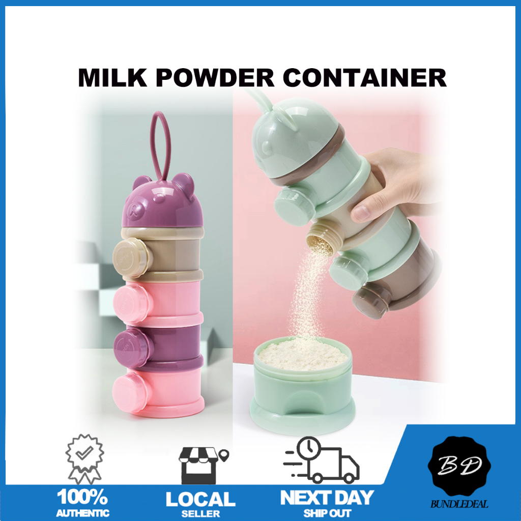 🚀[SG] Baby Milk Powder Container/ Portable Milk Powder Storage Box with ...