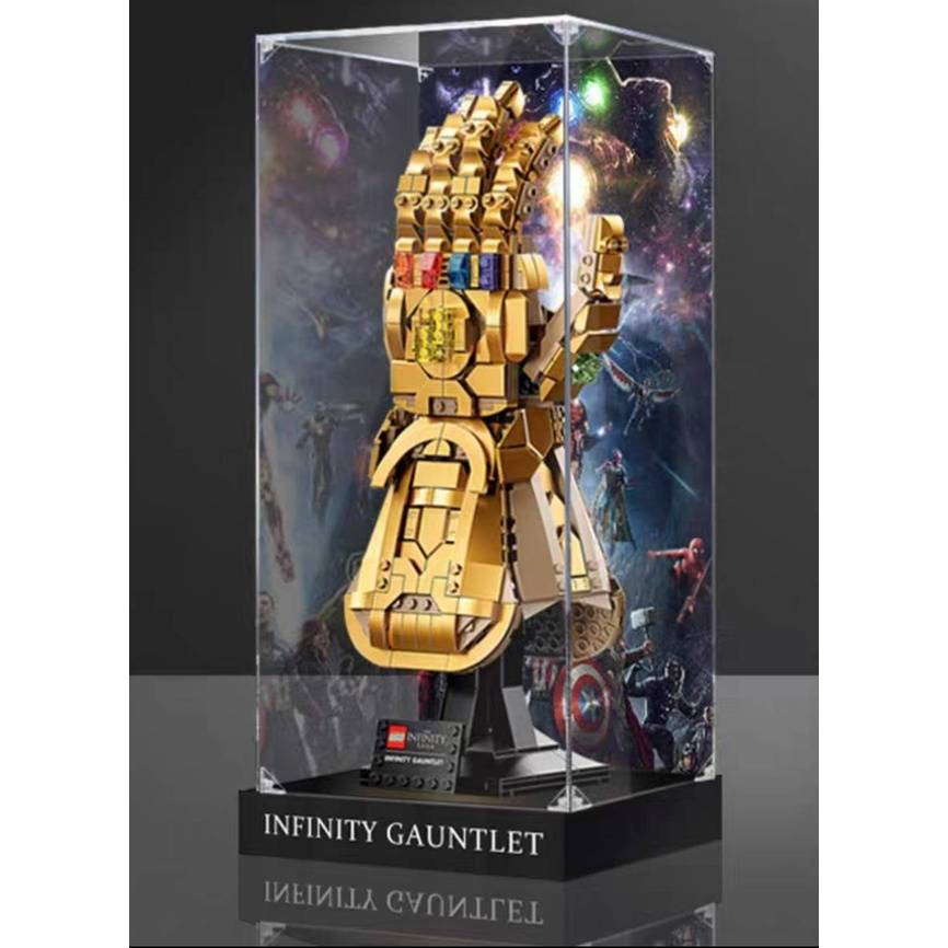 Acrylic Display Case Box 76191 Super Heroes Marvel Infinity Gauntlet ...