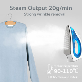 Simplus Electric Steam Iron Garment Steamer 110ml 1300W Portable ...