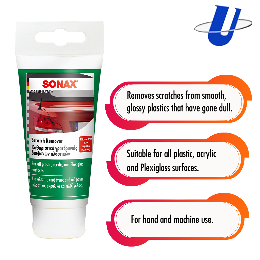 Sonax Plastic Scratch Remover 75ml | Shopee Singapore