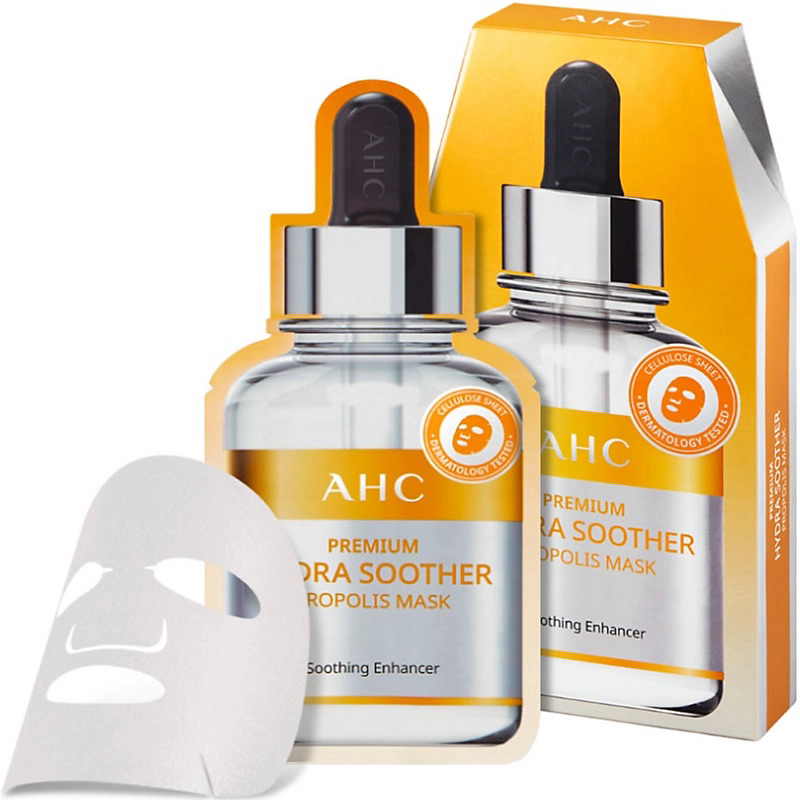 AHC Premium Hydra Soother Propolis Mask (5 Pieces) | Shopee Singapore