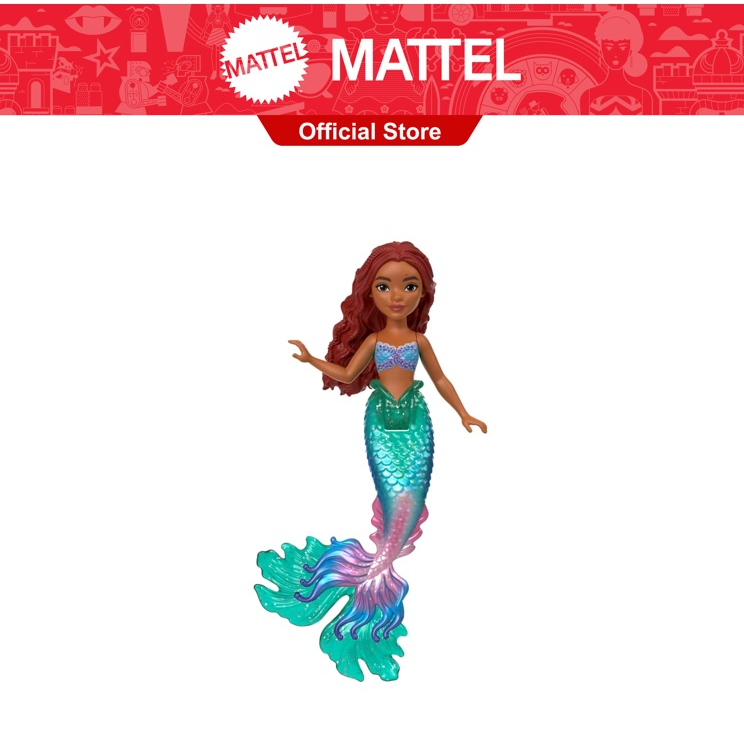 Disney The Little Mermaid Movie Ariel Small Mermaid Doll | Shopee Singapore