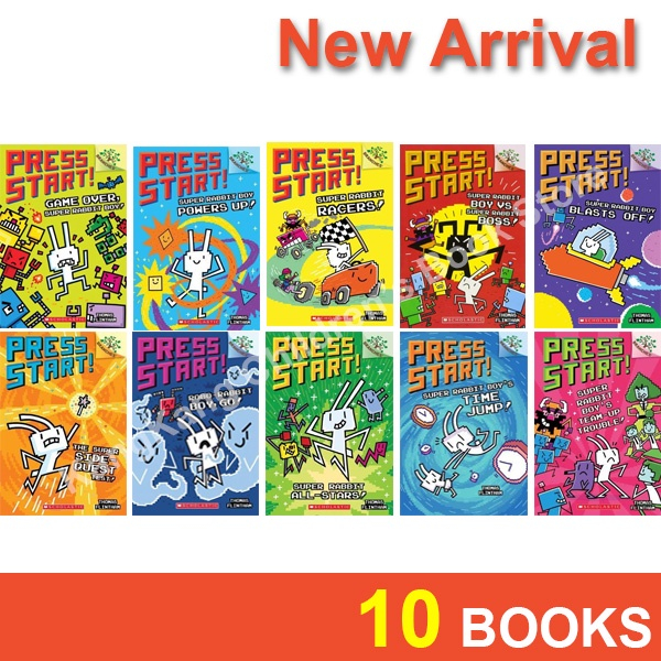 [SG Stock] Scholastic Branches Press Start! Set (10 books) | Shopee Singapore